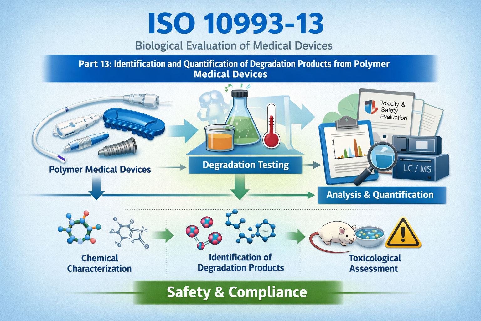 استاندارد ISO 10993-13 چیست؟ | آزمایشگاه ISO 10993-13